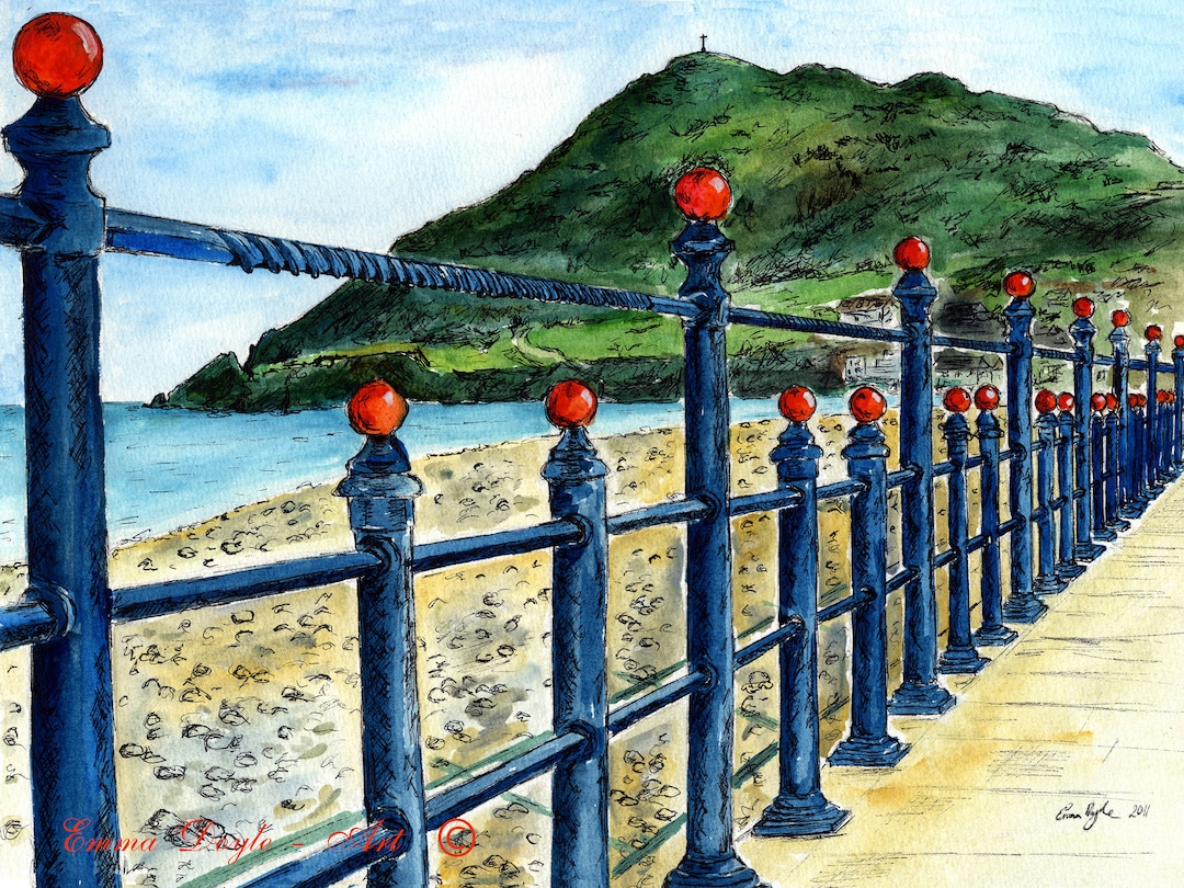 Bray Seafront - Bray Head, Wicklow, Ireland - Etsy