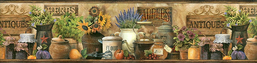 5 Country Style Borders to Choose From for Your Dollhouse Lovely Detail ...