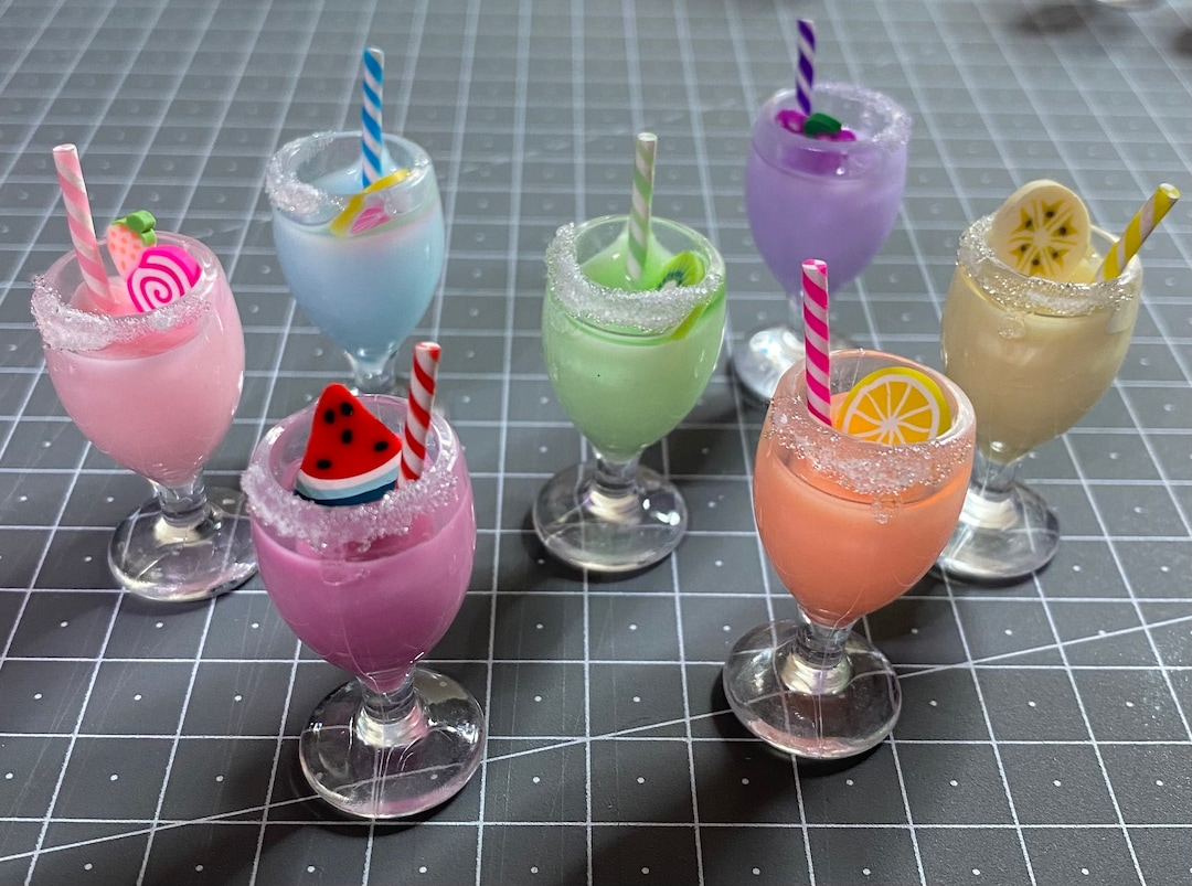 Choose From 7 Miniature Cocktail Drinks for Blythe Dolls: 1/6 Scale ...