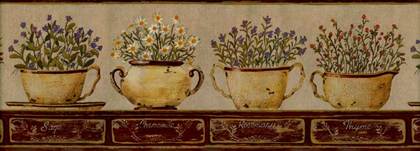 5 Country Style Borders to Choose From for Your Dollhouse - Etsy UK