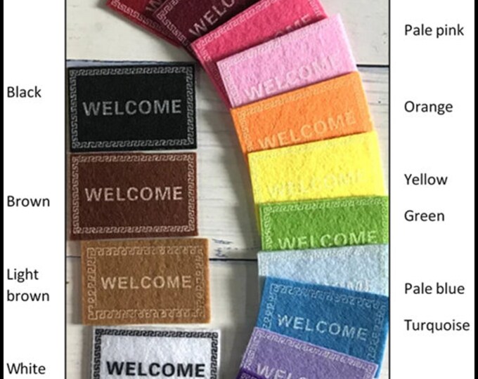 Dolls House 1/12th Scale Play Mat With 5 Tiny Cars Choice of Colours - Etsy