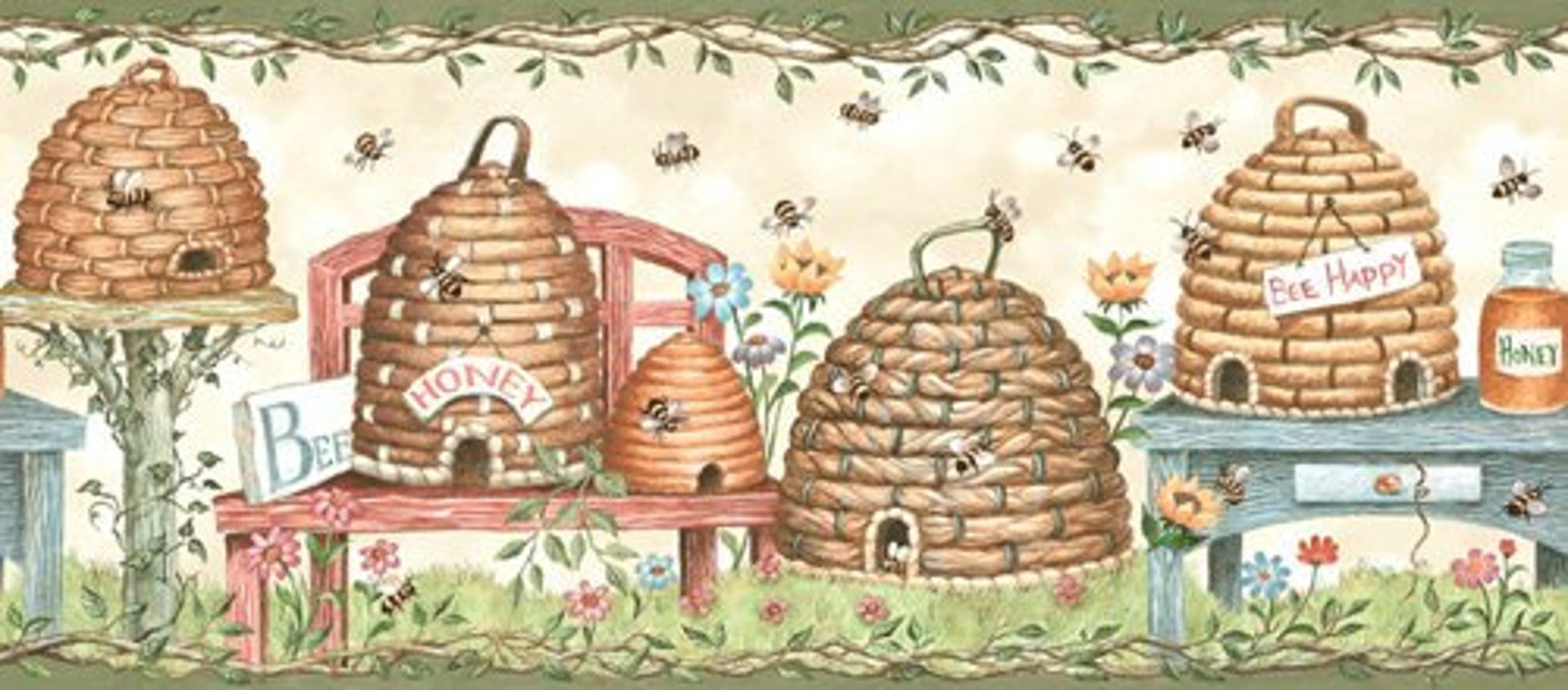 5 Country Style Borders to Choose From for Your Dollhouse - Etsy UK