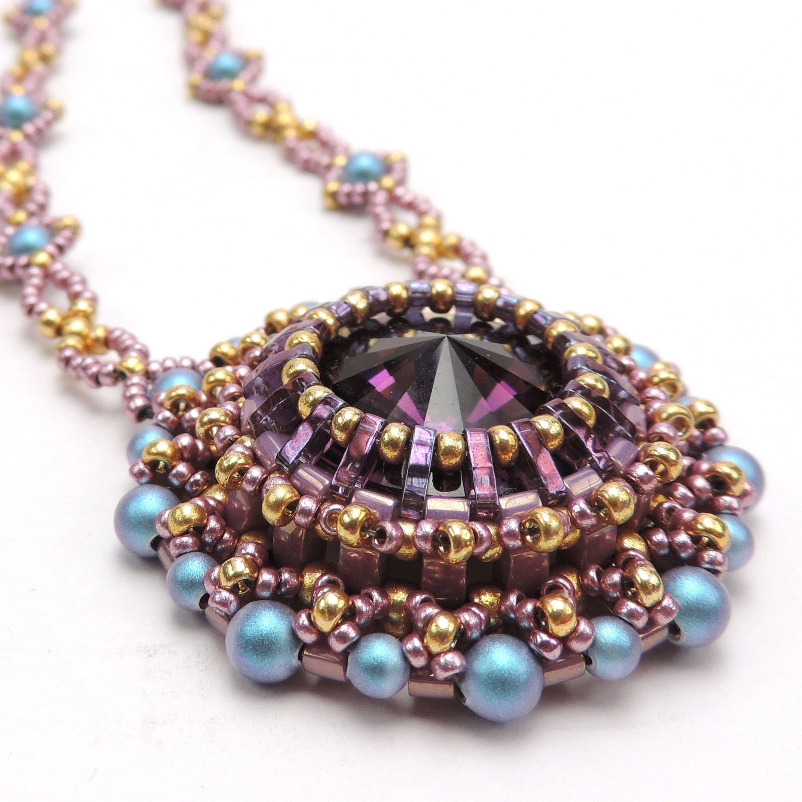 Beading Pattern fairy Cake Tutorial for Bezelling - Etsy