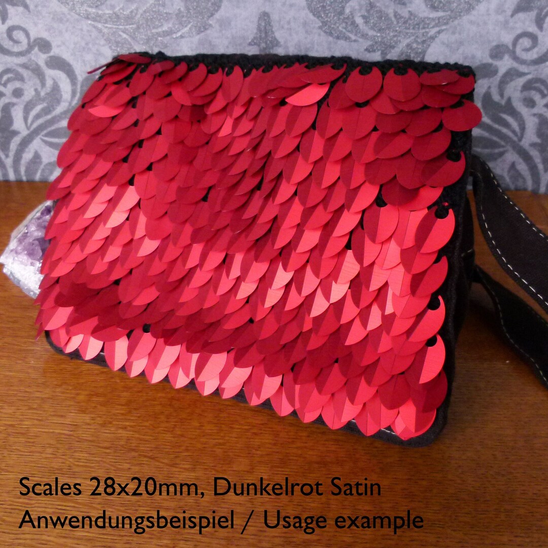 Plastic Scales for Scale Maille or to Knit With, Sequins in Form of ...
