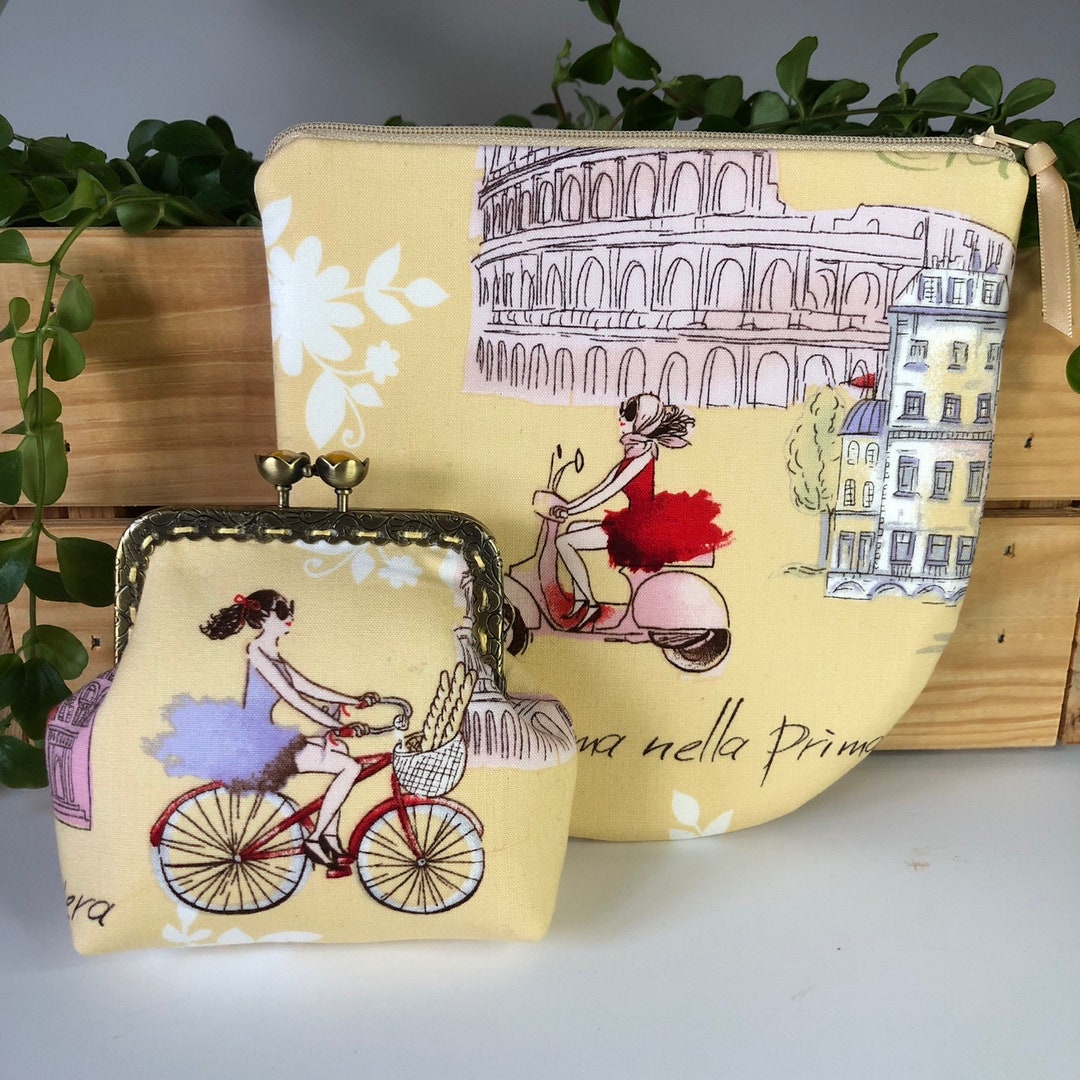 Roman Holidays Scooter Gift Set, Iconic Moped Pouch and Coin Purse ...