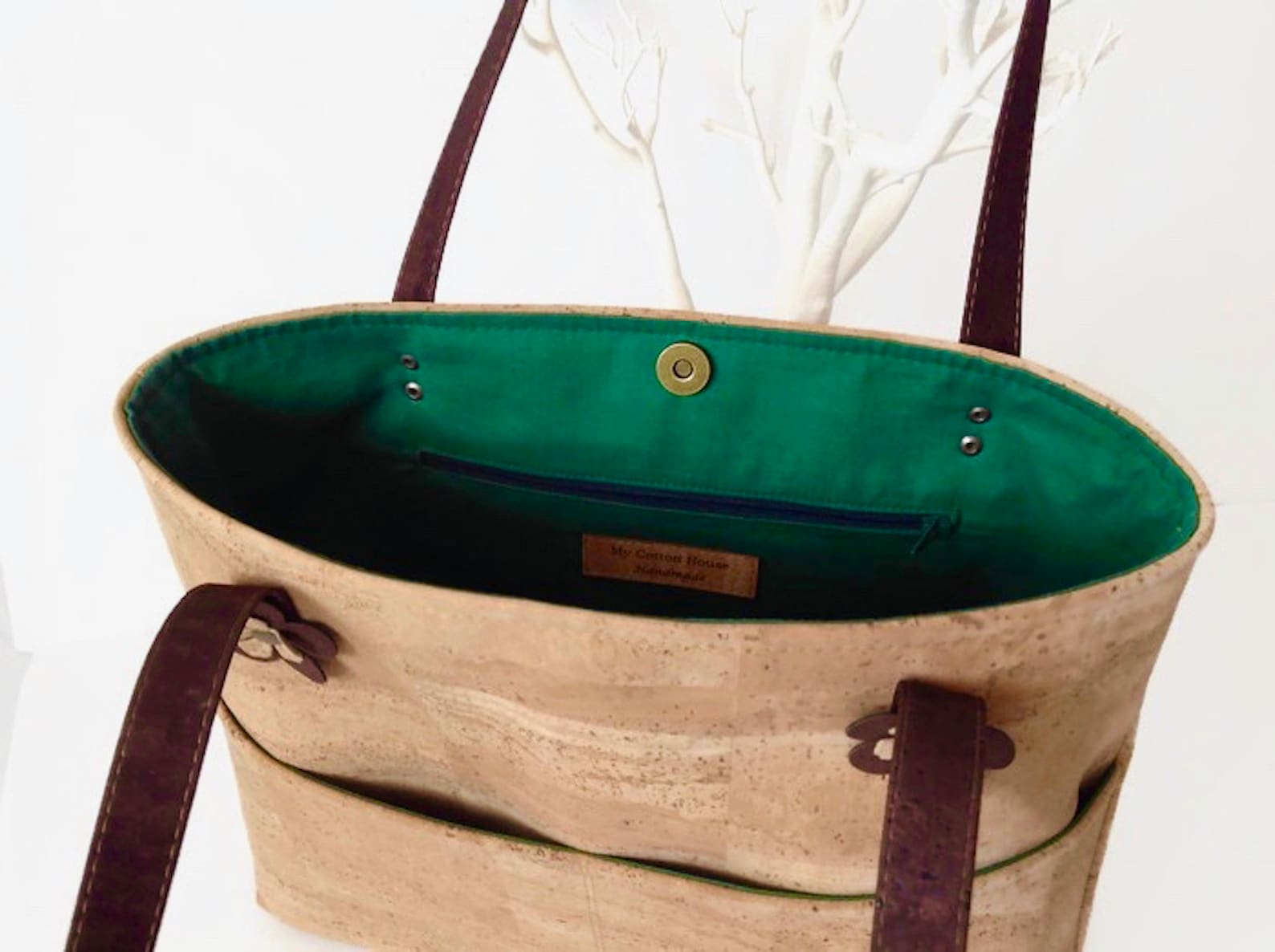 Cork Bag, Eco Friendly Shoulder Bag, Vegan Purse, Gift for Women - Etsy UK