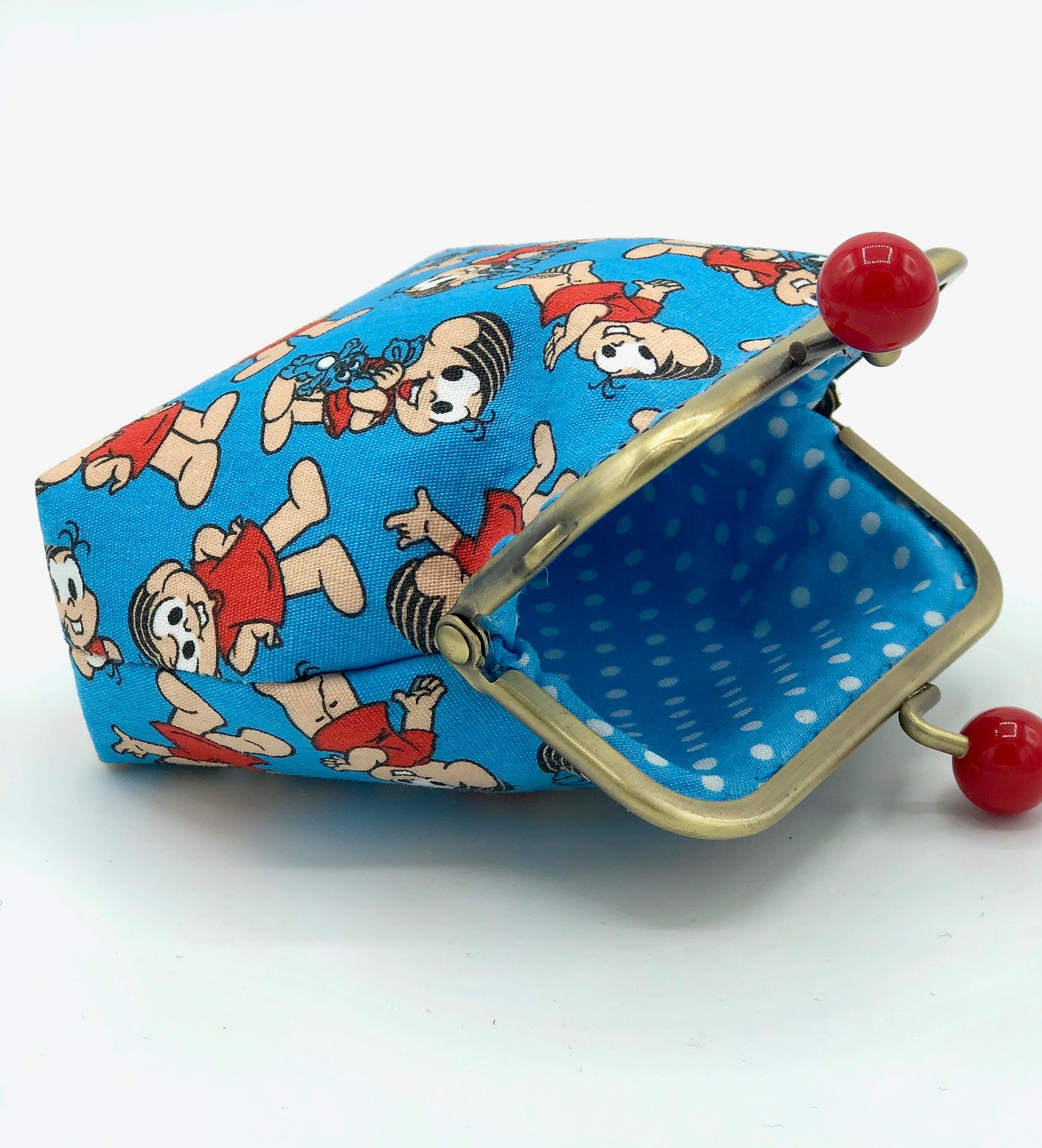 Vintage Comics Coin Purse, Monica and Friends, Kiss Lock Change Purse ...