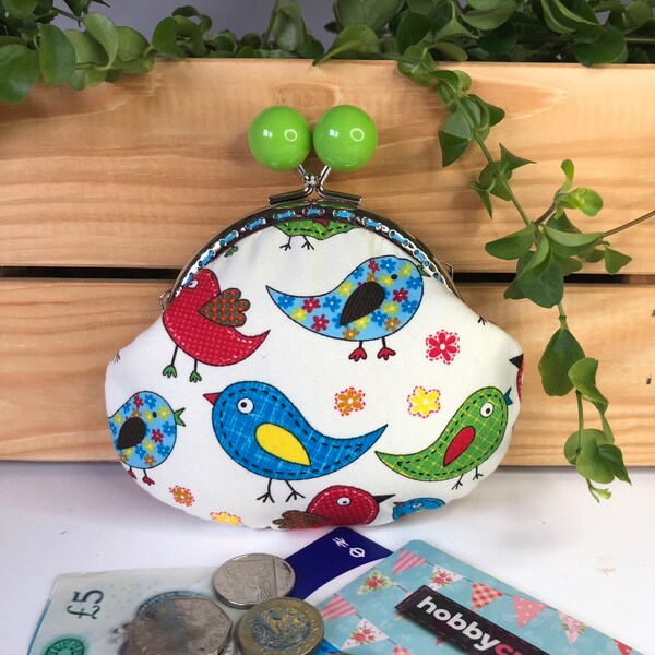 Bird Coin Purse - Etsy