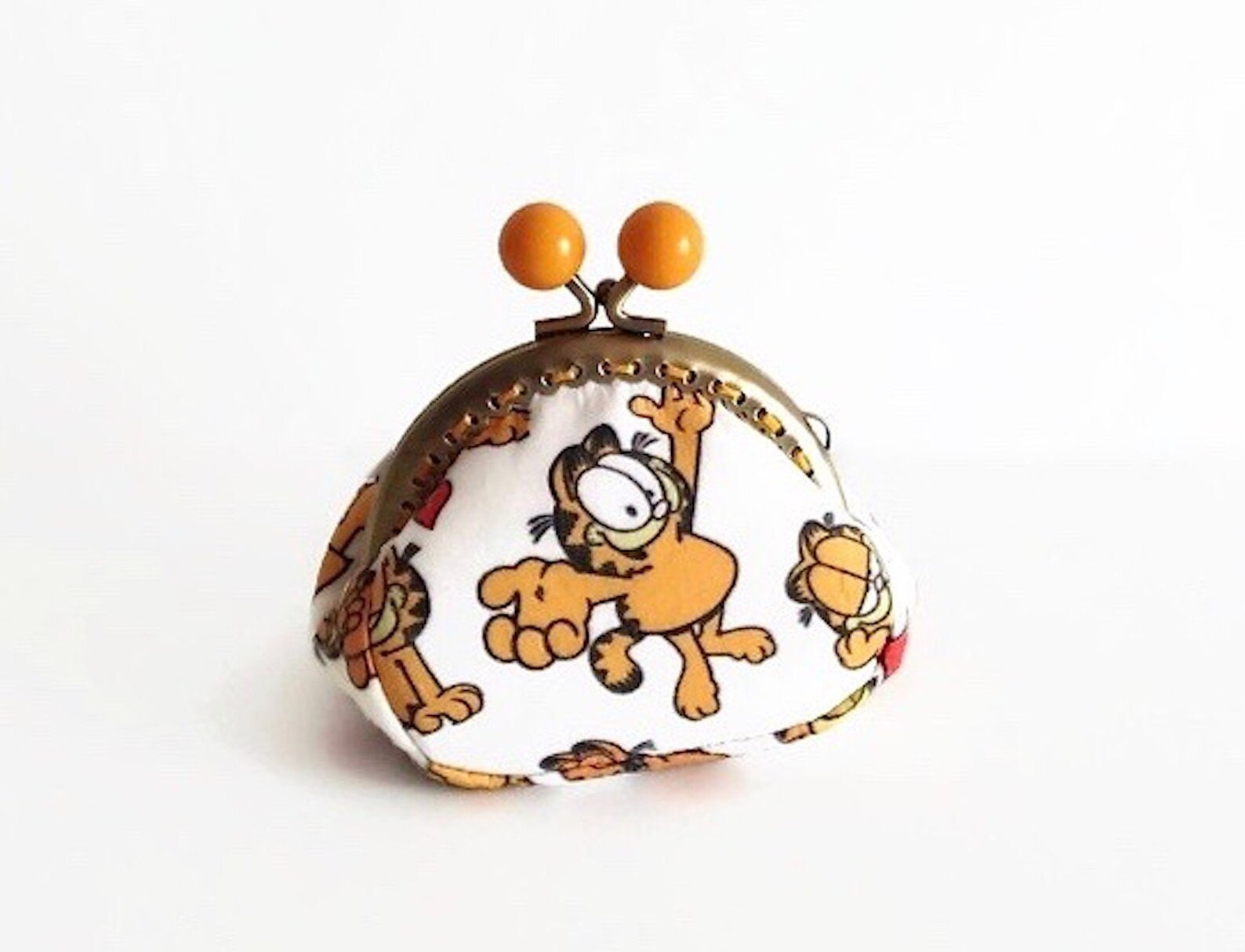 Garfield Coin Purse 1980s Cartoon Jim Davis Change Pouch | Etsy