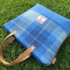 Harris Tweed Bag, Scottish Wool Handbag, Anniversary Gift - Etsy