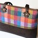 Irish Tweed Wool Bag, Cork Bag - Etsy