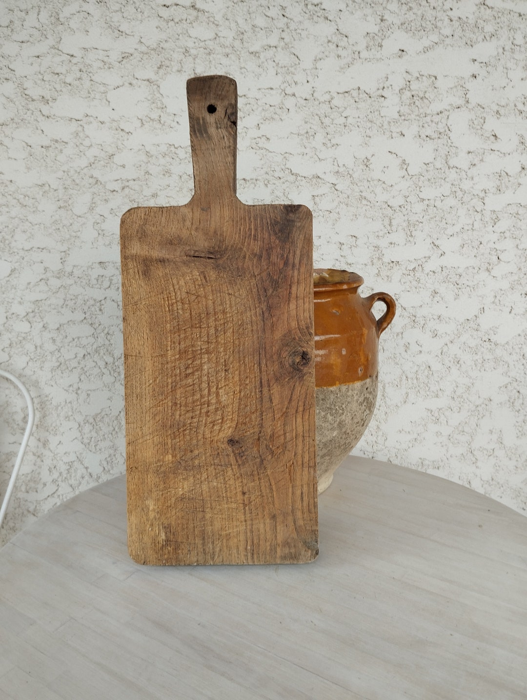 Antique Chopping Board, French Oak Cutting Board, Chopping Block ...