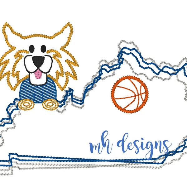 University of Kentucky Embroidery Design - Etsy