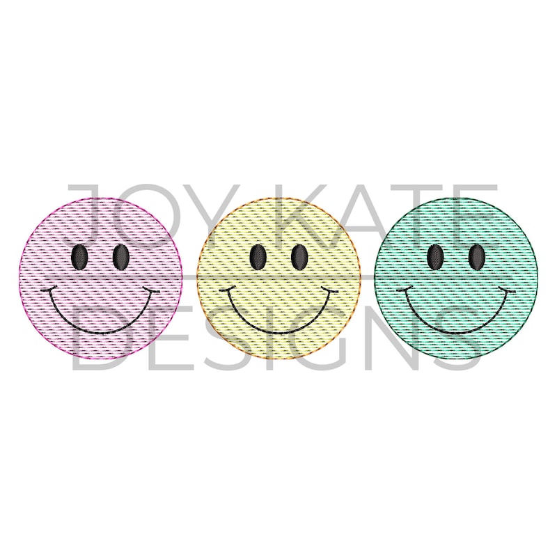 Smile Pes Embroidery - Etsy