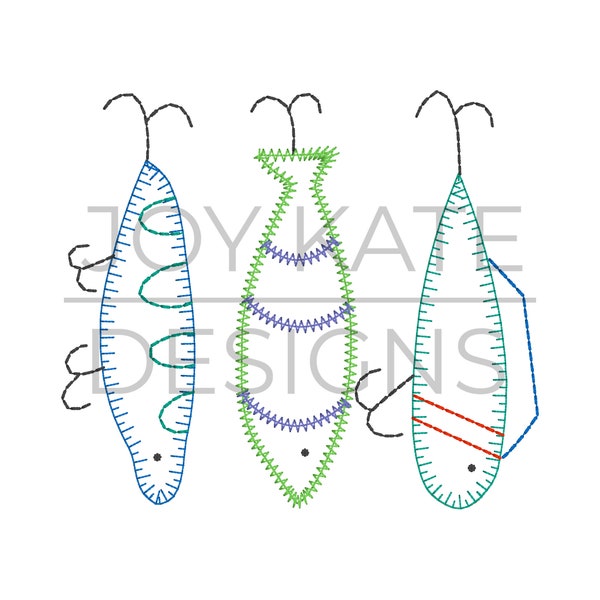 Fishing Applique - Etsy