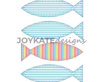 Fishing Truck Applique' Embroidery Design, Vintage Stitch Blue Truck ...