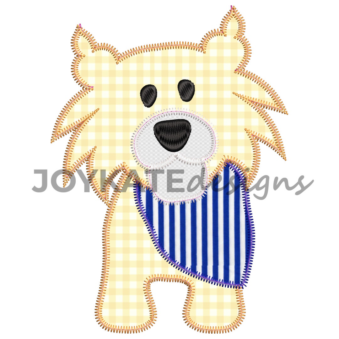 Wildcat With Bandana Applique Embroidery Design - Etsy