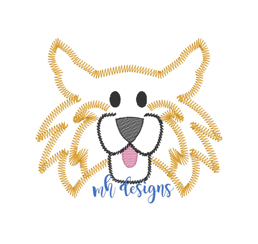 Vintage Stitch Wildcat Embroidery Design, Wildcat Embroidery File ...