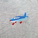 Mini Propeller Airplane Embroidery Design - Etsy