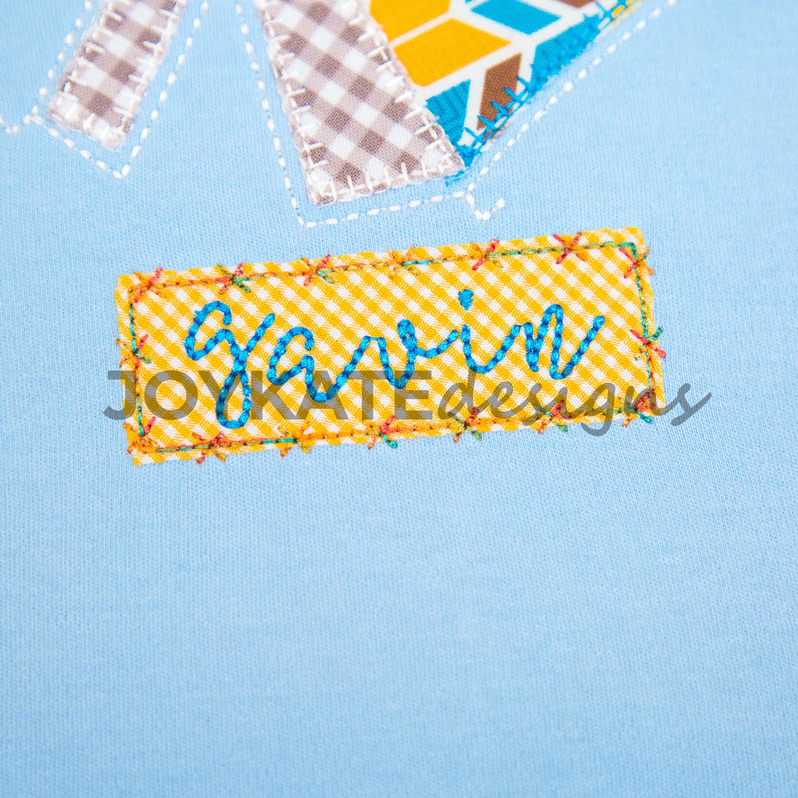 Rectangle Criss Cross X Name Plate Applique Embroidery Design - Etsy