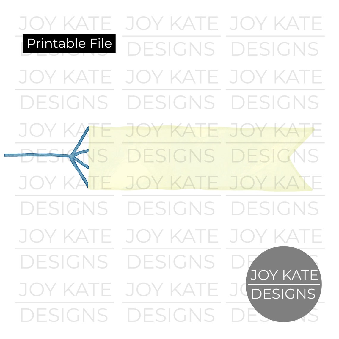 Blank Banner Sign for Airplane Watercolor Printable PNG - Etsy