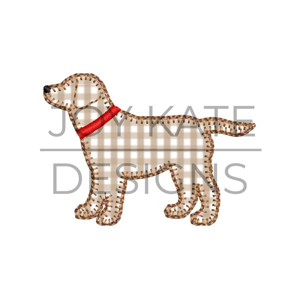 Lab Applique Design - Etsy