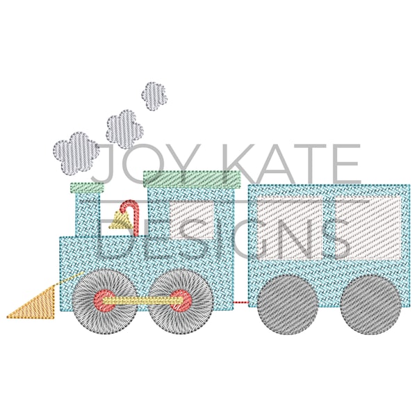Thomas the Train Embroidery Design - Etsy