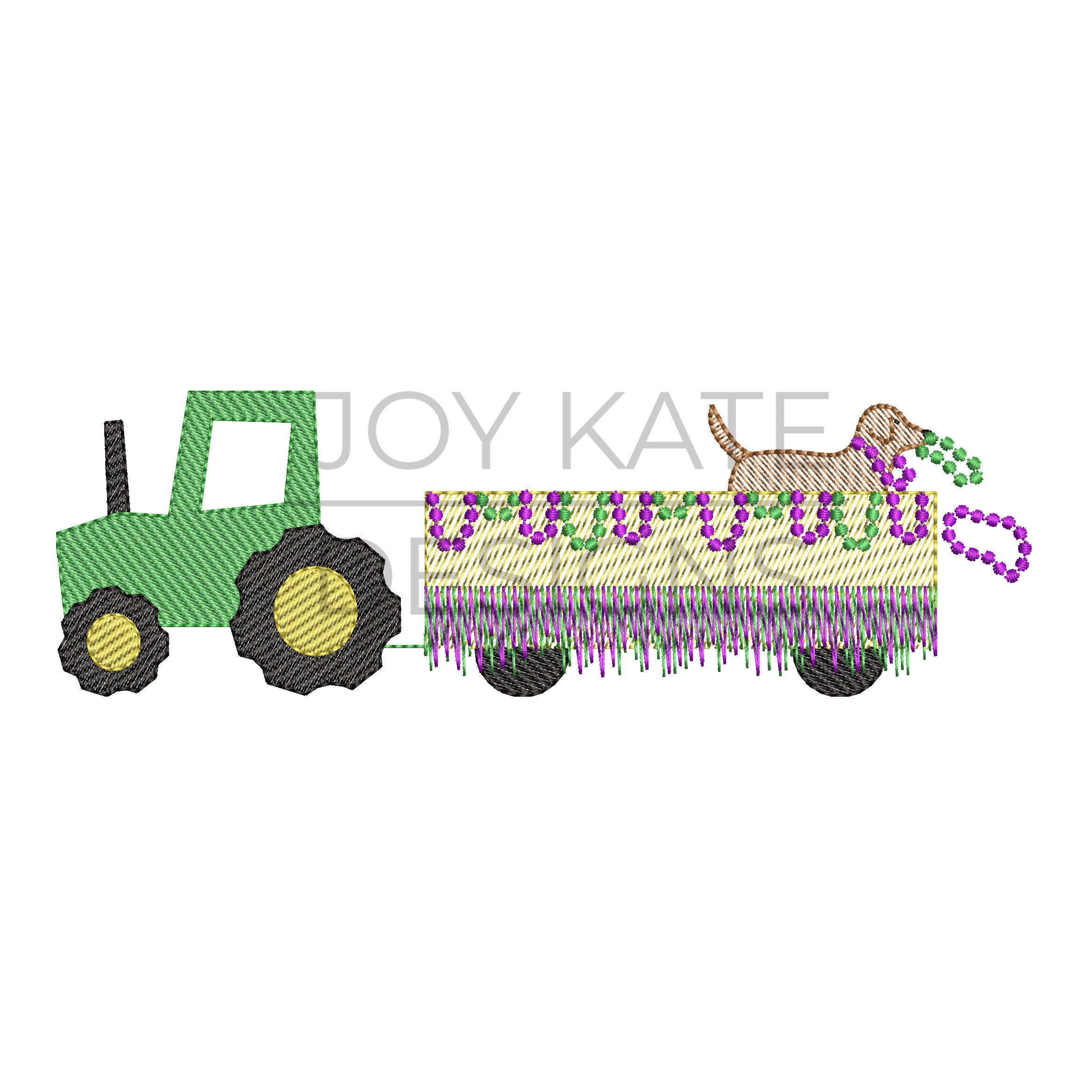 Mardi Gras Float Drawings