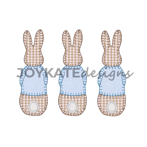 Bunny Applique - Etsy