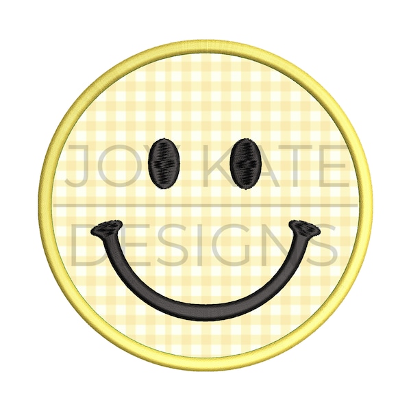 Yellow Smiley Face - Etsy