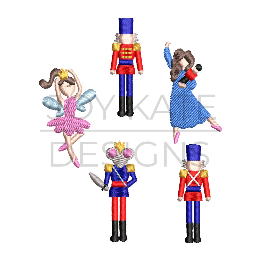 Nutcracker Mini Embroidery Build Your Own Set - Etsy