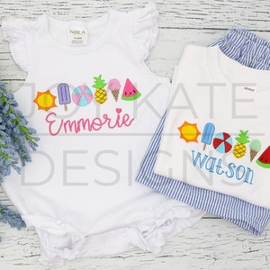 Summer Mini Build Your Own Embroidery Set - Etsy