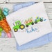 Easter Farm Tractor Sketch Embroidery Design - Etsy