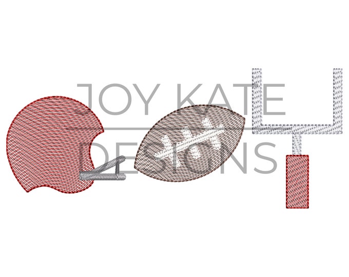 Football Trio Football Player Sports Goal Post Fall Sports Line Bean ...