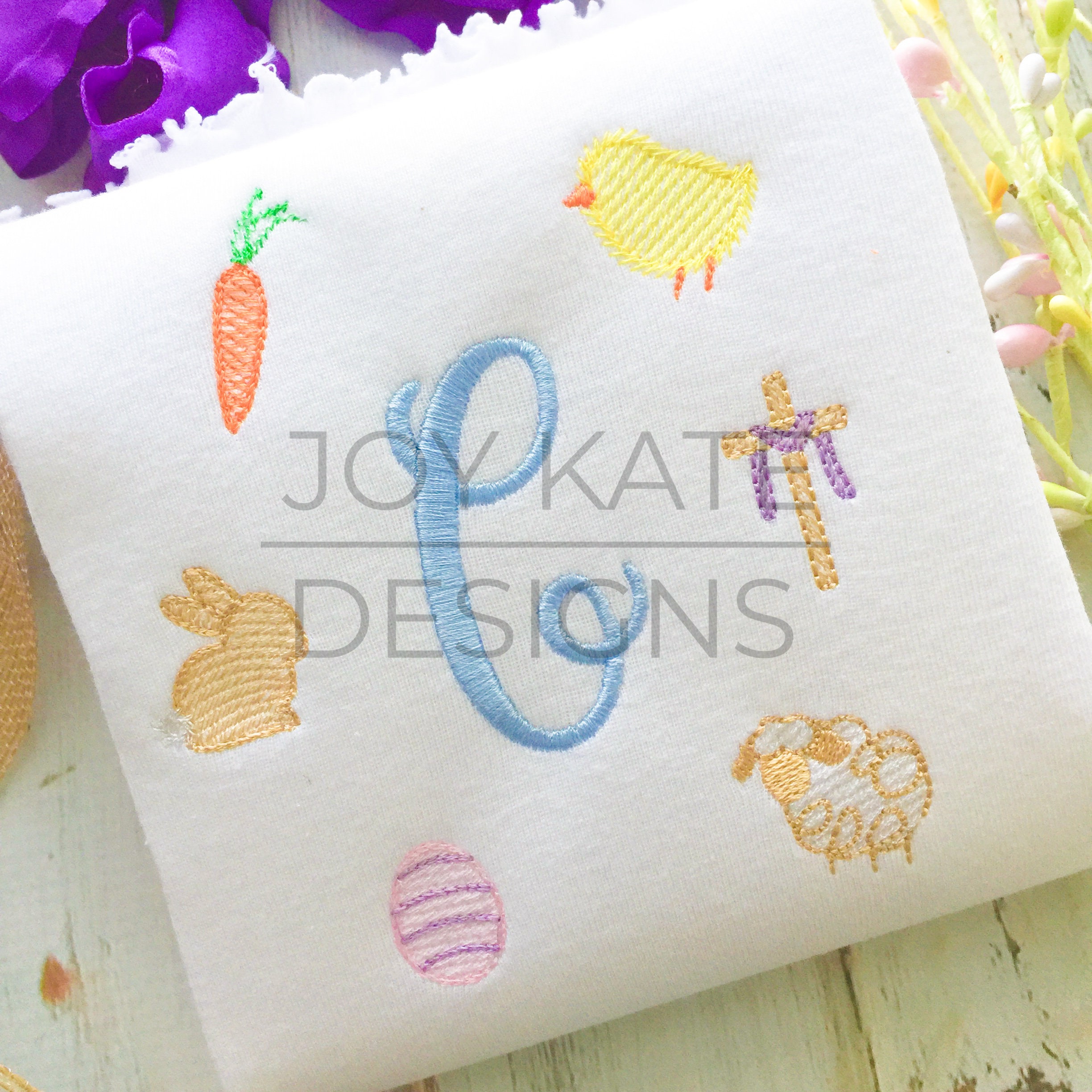 Build Your Own Easter Set Embroidery Design | Etsy