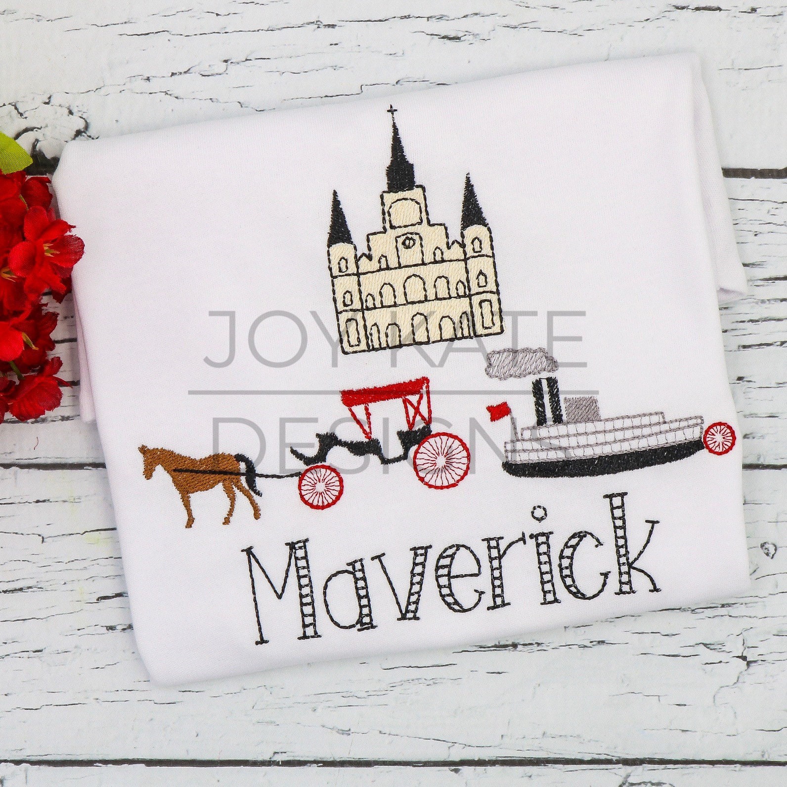 Build Your Own French Quarter Set Embroidery Design - Etsy