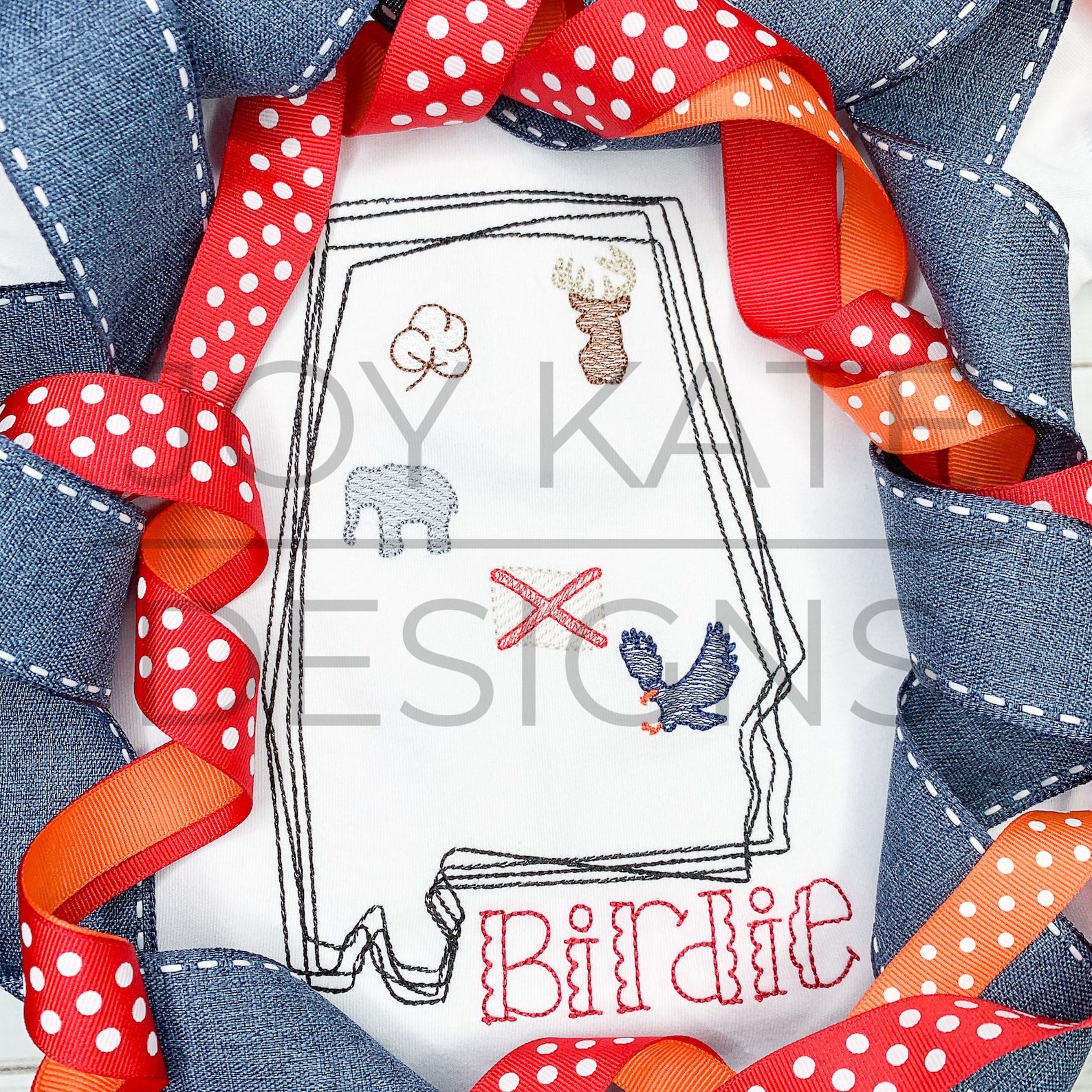 Build Your Own Alabama Mini Embroidery Designs - Etsy