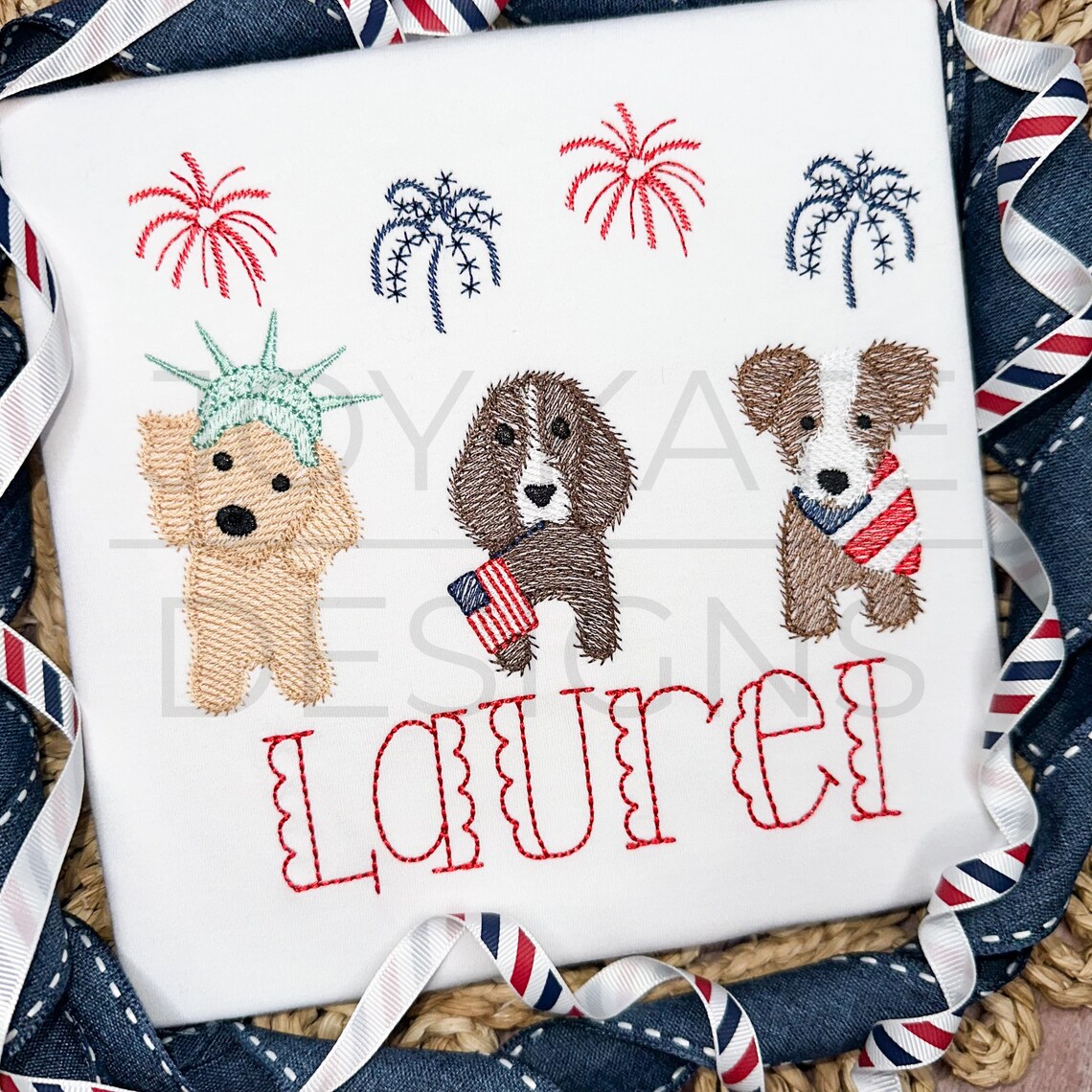 Liberty Puppy Dog Trio Sketch Embroidery Design - Etsy