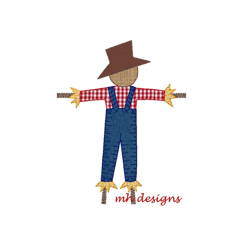 Scarecrow Embroidery - Etsy