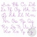Bonnie Script Bean Stitch Embroidery Font - Etsy