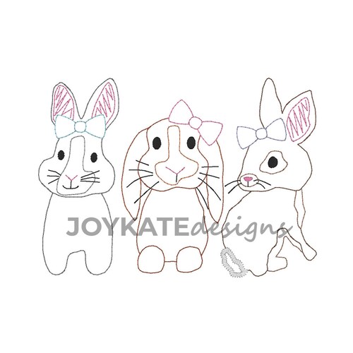 Fourth of July Vintage Stitch Trio Embroidery Design. Bean - Etsy