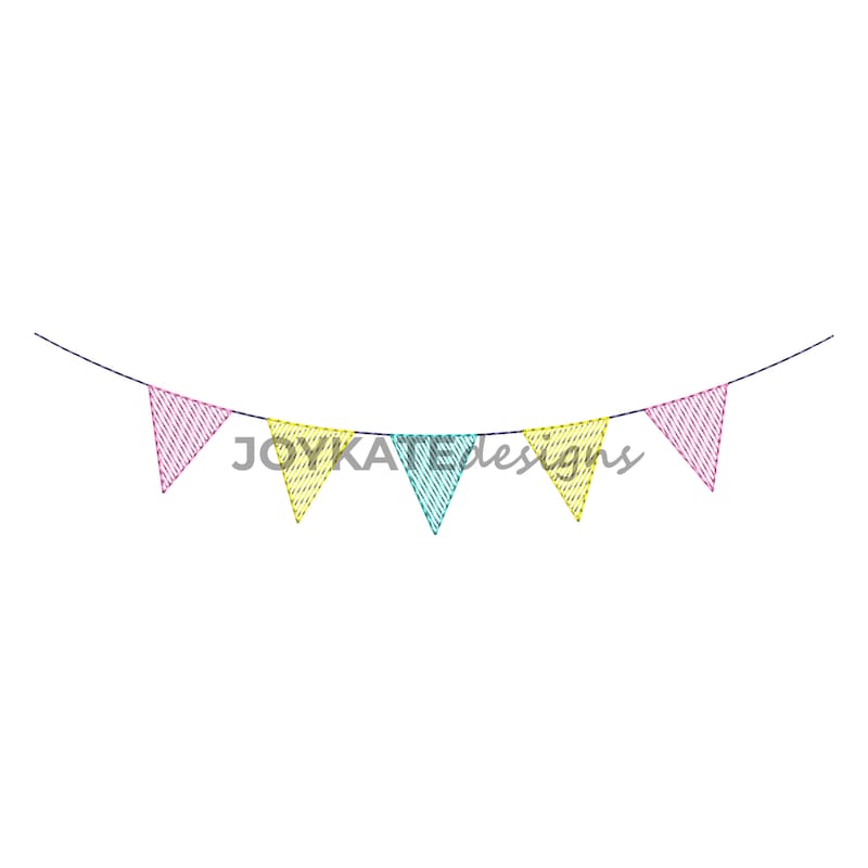 Fabric Pennant Flags - Etsy