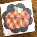 Pumpkin With Scallop Circle Patch Applique Embroidery Design - Etsy