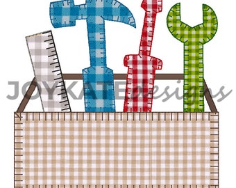 Embroidery Kits & How To Builder Tool Box Pattern Machine Embroidery ...