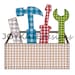 Tool Box Blanket Stitch Applique Embroidery Design, Tool Box With Ruler ...
