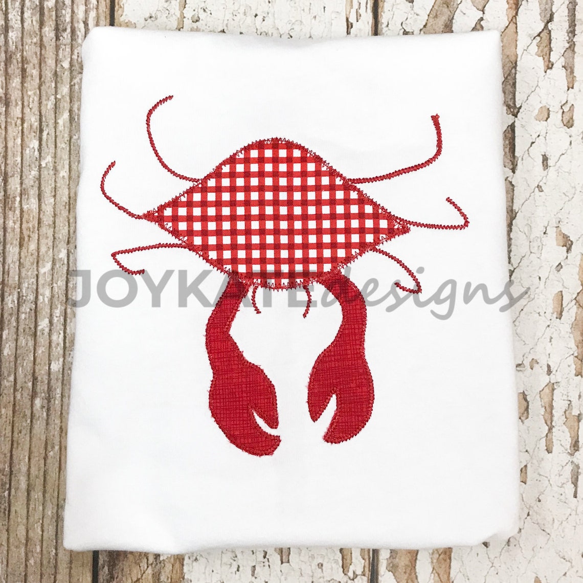 Crab Zigzag Stitch Applique Embroidery Design. Crab Applique Design for ...