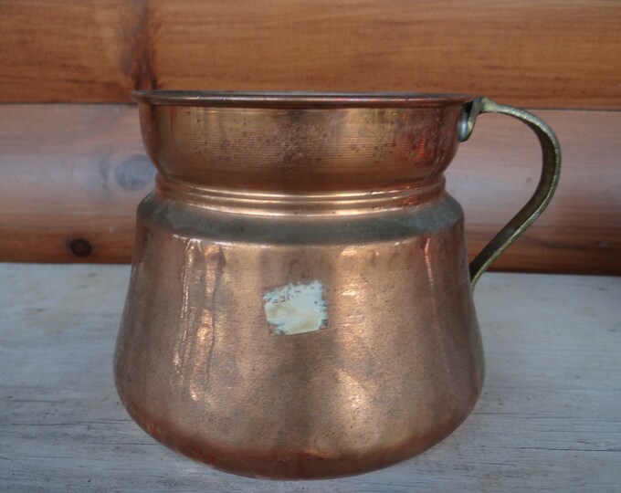 Vintage Houston International Trading Solid Copper Pot or Pitcher ...