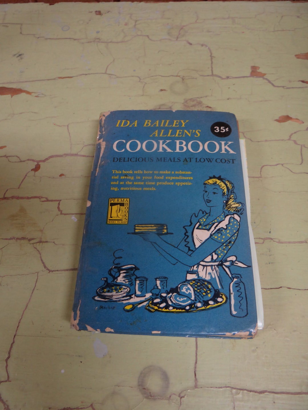 Small Vintage Cookbook "ida Bailey Allens Cookbook Printed in 1948 ...