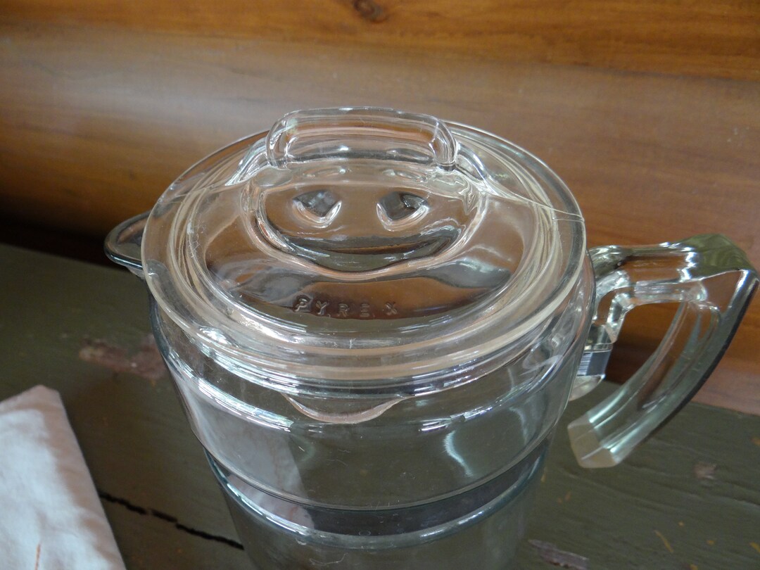 Vintage Pyrex Flameware Tall Tea or Coffee Pot Without Percolator ...