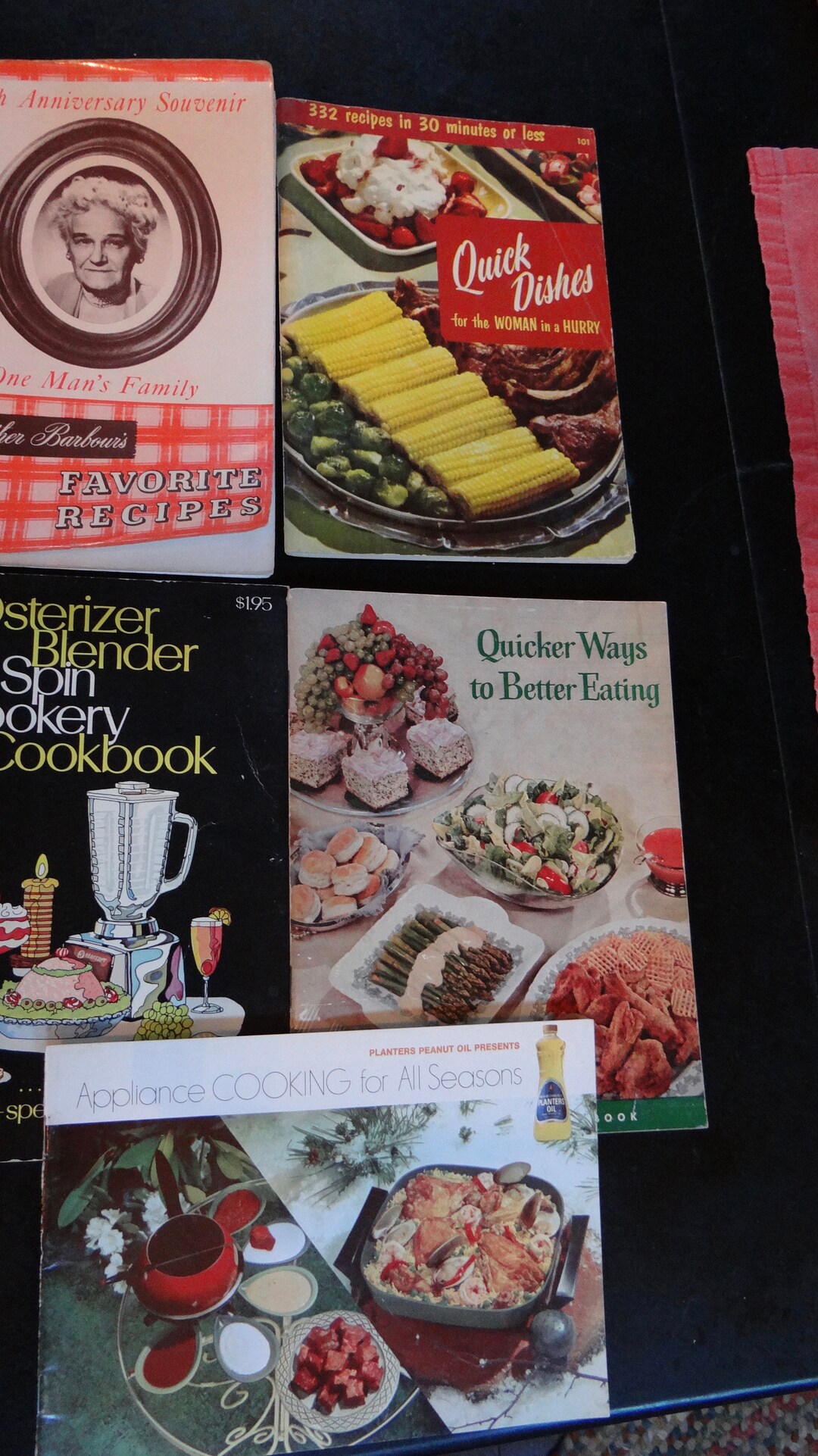 Group of Vintage Cooking Pamphlets or Booklets - Wessson and Planters ...